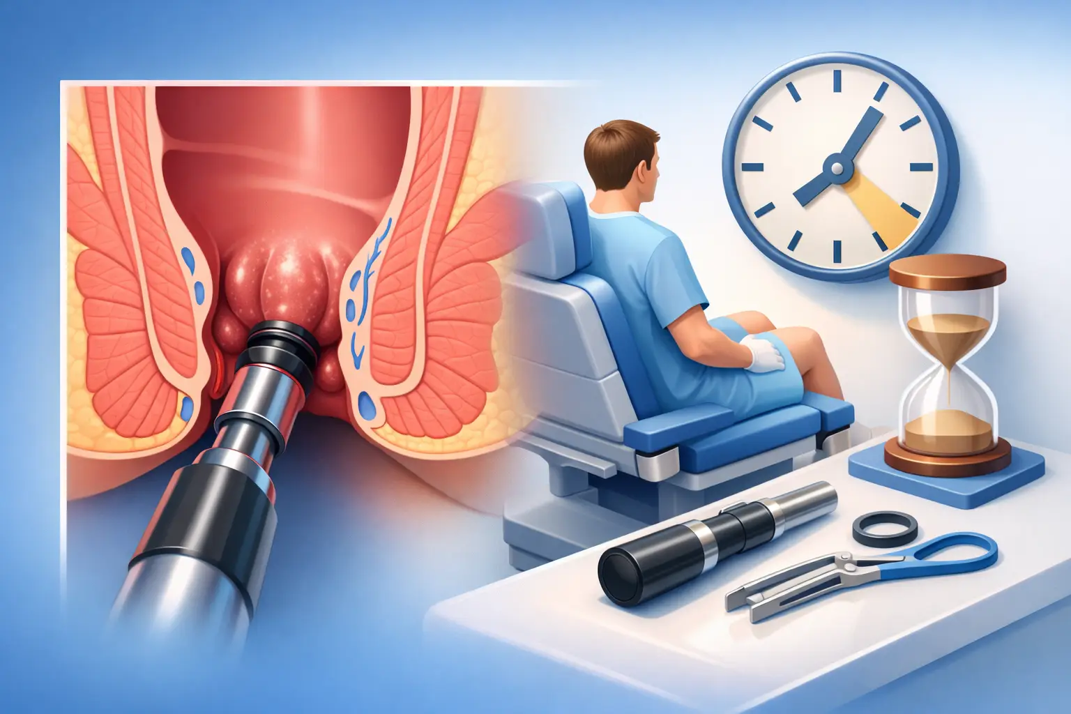 How Long Hemorrhoid Banding Takes - Hemorrhoid Centers of America